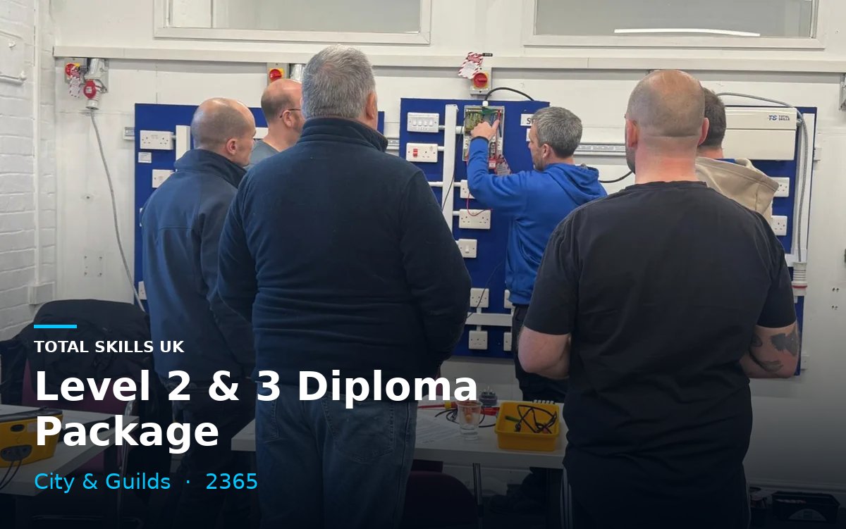 Level 2 & 3 Electrical Installation Diploma Package — City & Guilds ...